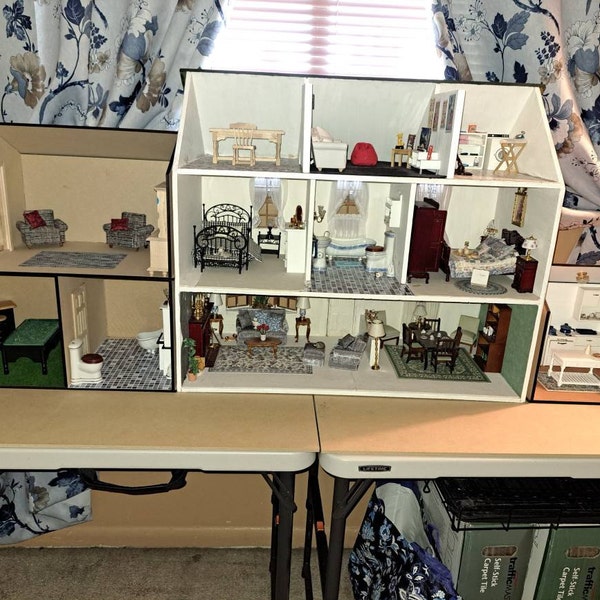 Stackable Dollhouse Room Box Dollhouse Room Box Photography Backdrop 5 ...