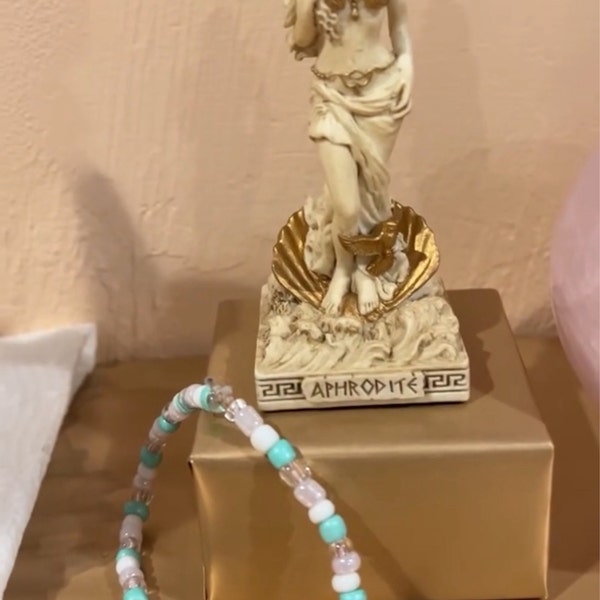 Vintage Aphrodite Mini Statue - Small Hand-painted Ancient Greek ...
