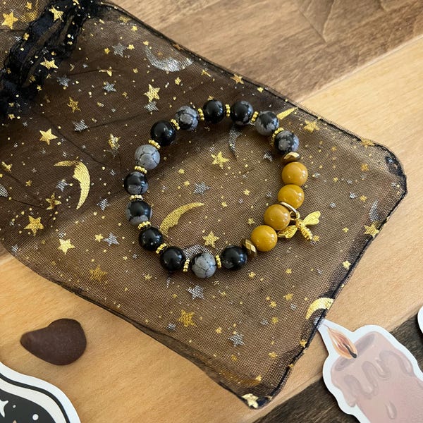 Nephthys Greek Goddess Prayer Beads, Winged Goddess, Nebet-het ...