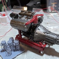 1/25 Scale Jet Engine - Etsy