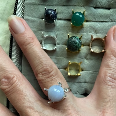 925 Sterling Solid Silver 4mm Wide Edge Core Tunnel Ring, Good for ...