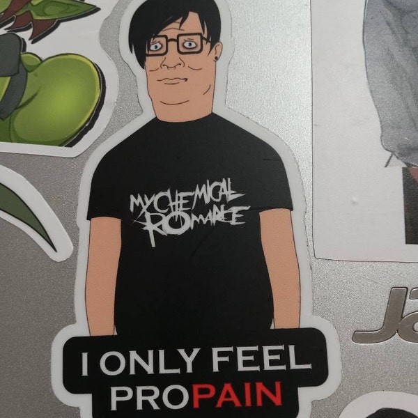 Emo Hank Hill Sticker (default) - Etsy