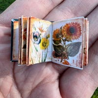 INSIDE PAGES for Miniature Book Cover 2 1:12 Scale 10 Styles of ...