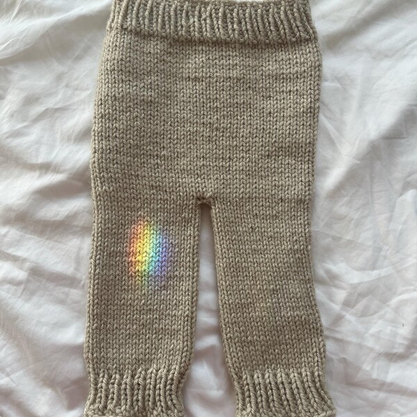 Knit Newborn Baby Pants Pattern: Classic Trousers, Shorties (PDF ...