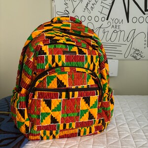 Large Ankara Backpack/ African Backpack/ African Print Backpack - Etsy