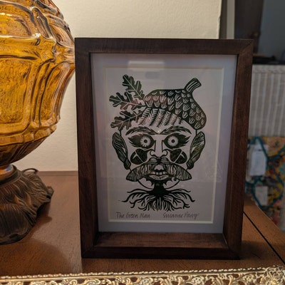 London Bus Art Lino Print Wall Art Red Double Decker Route Master ...