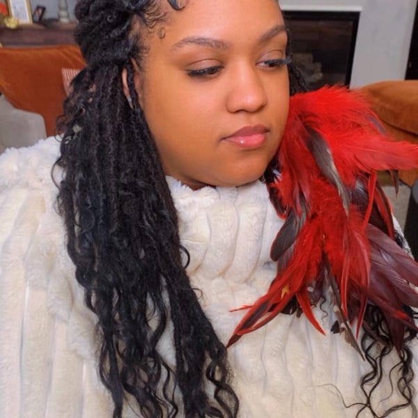 60 Anwi Textured Locs Made From 100% Human Hair Sizes 0.4cm & 0.5cm, - Etsy