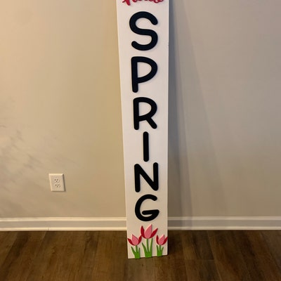 Hello Spring Tulips Svg, Porch Sign Svg, Digital Download, Spring ...