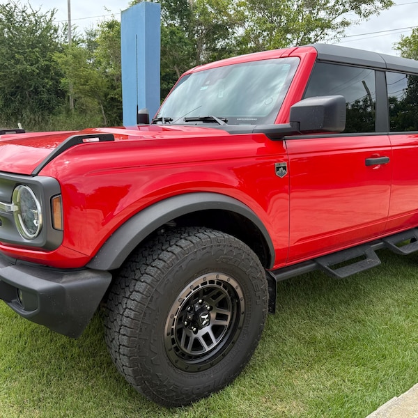 Bronco Badlands Sasquatch Badge / Emblem, Zinc Alloy, Not Plastic ...
