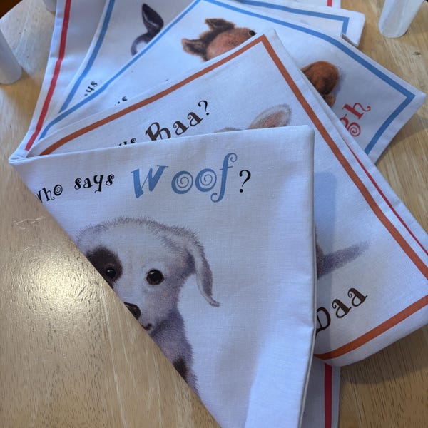 Baby Soft Book Panel, Quilting Cotton Fabric, From Elizabeths Studio by ...