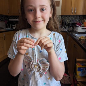 Macrame Communion/christening Mermaid 100% Cotton. Handmade ...