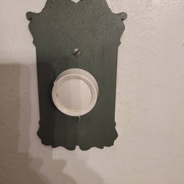 Scroll Top - Primitive Colonial Outlet Cover - Ready to Paint ...