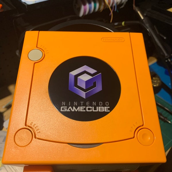 Gamecube Logo Custom Gamecube Jewel, Badge, Faceplate - Etsy