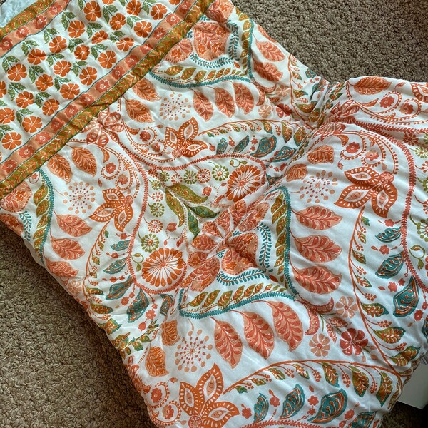 Cotton Quilt and Weekender Bag Set - Sage - Etsy