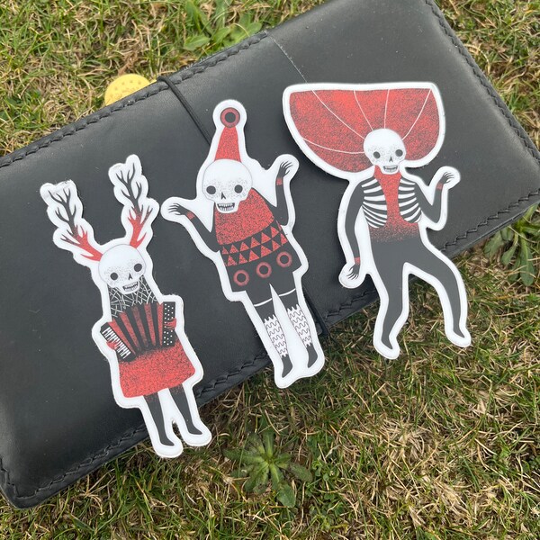 Goat Family Print Ominous Illustration Portrait Holy Trinity Design ...