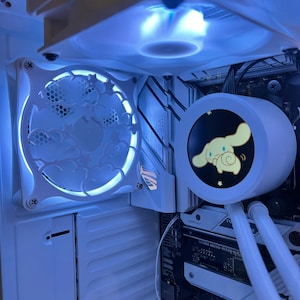 Rounded Sakura Flower PC Fan Shroud/ Grill /cover 120mm, 140 Mm Two ...