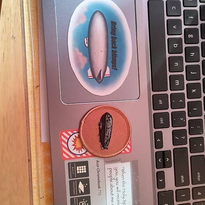 Red & Black Hawk Patch R002 2 Inch Diameter Embroidered Patch - Etsy