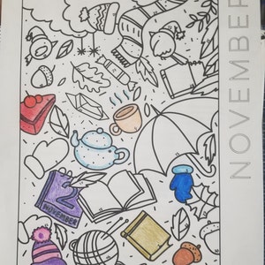 18 Month Coloring Book Coloring Pages for Adults Coloring - Etsy