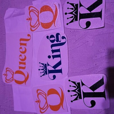 QUEEN CROWN LOGO Decal - Etsy