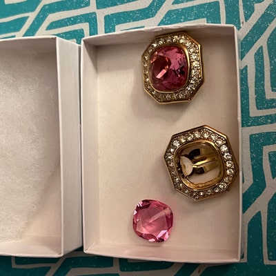 80's Sterling Coral Pyrite Art Deco Style Figure 8 Bling - Etsy