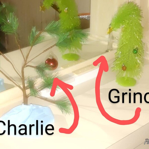 Grinch Six Ft LED Artificial Green Christmas Tree WITH Ornaments ...