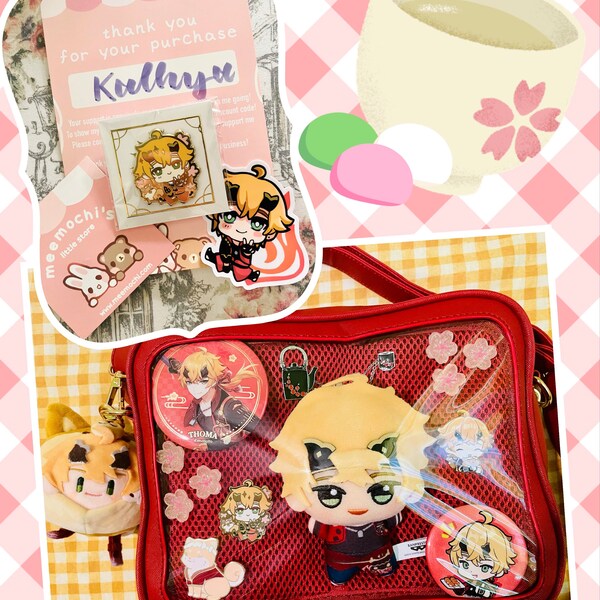 Scar Wuthering Waves Keychain Art Cute Chibi Huanglong Character WUWA ...