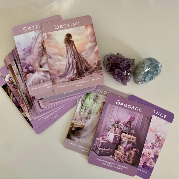 Shadow Fates Tarot and Oracle Bundle by Hattie Thorn. 2 Deck Special - Etsy