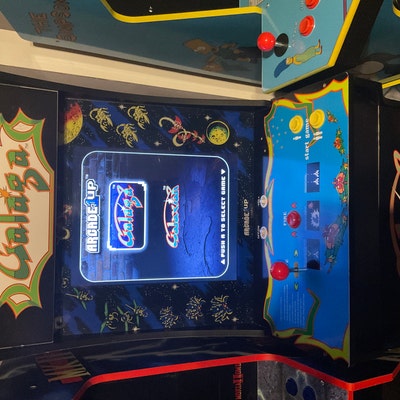 Arcade 1up Cabinet Galaga CPO Overlay Deck Protector Sticker Decal - Etsy