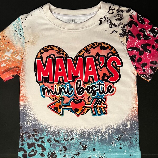 Mama's Mini Bestie Png for Sublimation, Mama's Bestie, Mama's Girl ...