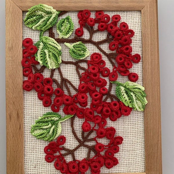 Crochet Landscape Wall Art – 3D Sunny Nature Scene With Tree, Clouds ...