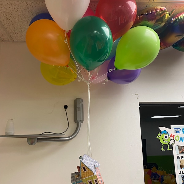 Movie UP Printable Balloon House DIY Craft With Youtube Tutorial Video ...