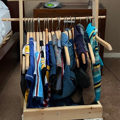 Wardrobe, Dog Wardrobe, Dog Clothing Rack, Pet Wardrobe, Personalized ...