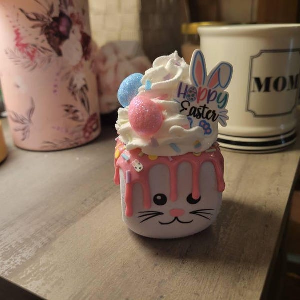 New****faux Hello Spring Marshmallow Buddy, Spring, Tiered Tray Decor ...