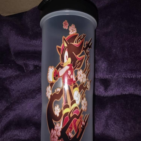 Glass Can With Straw Anime Theme Anime Lover Gift for Anime Lover Gift ...