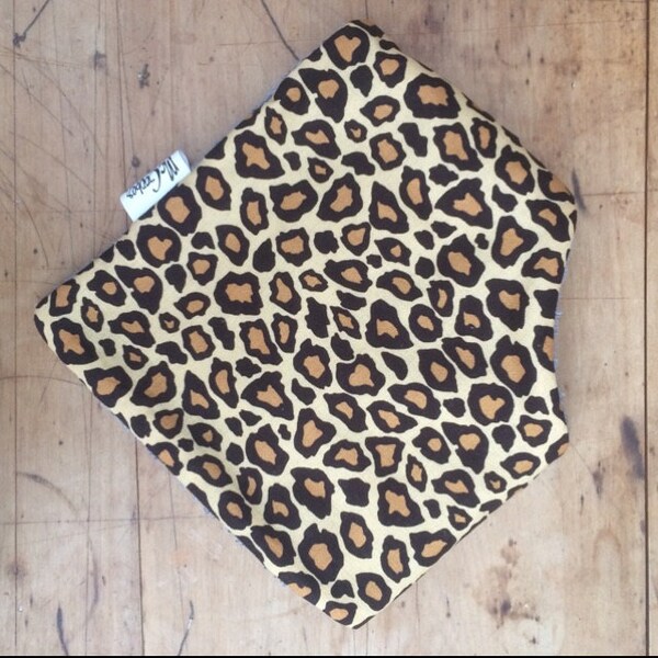 Brown Big Cat Leopard Print From Robert Kaufman - Etsy
