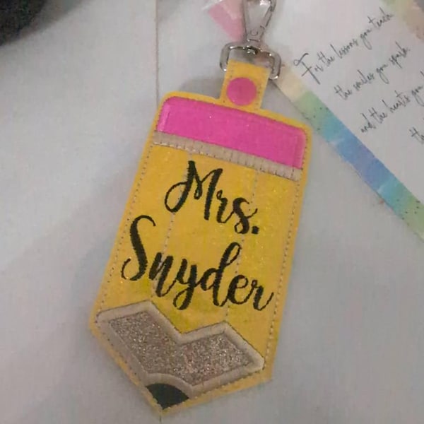Personalized Fabric Bag Tag, Name Tag, Embroidered Name Tag, Bookbag ...
