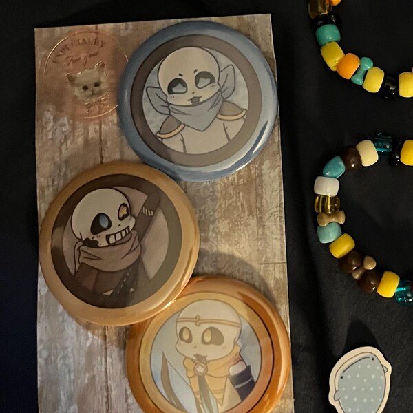 Undertale AU Inspired Handmade Character Kandi Bracelets Custom AU ...