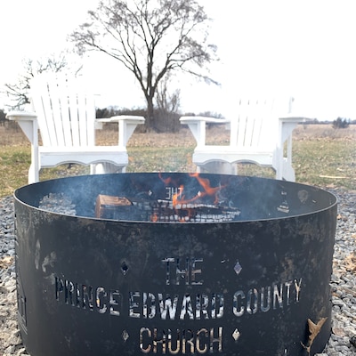 Personalized Fire Pit Rings Fire Pit Custom Fire Pits Outdoor Home ...