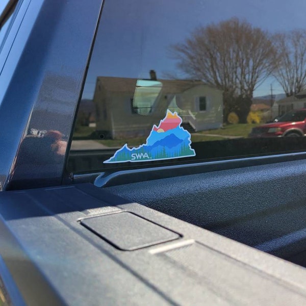 SWVA Sticker 3-pack, Virginia Sticker, Virginia, Southwest Virginia ...