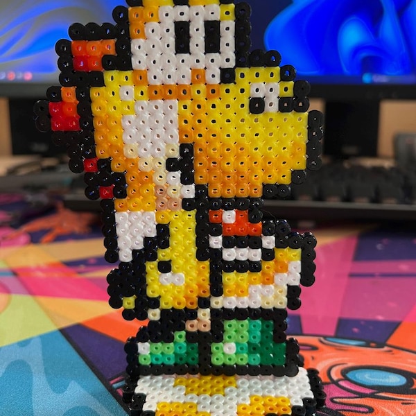 Zelda A Link to the Past Diorama Display Made of Iron-on Beads, Perler ...