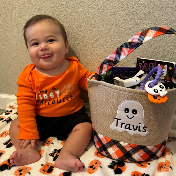 Trick or Treat Bag, Trick-or-treat Bucket, Halloween Bucket ...