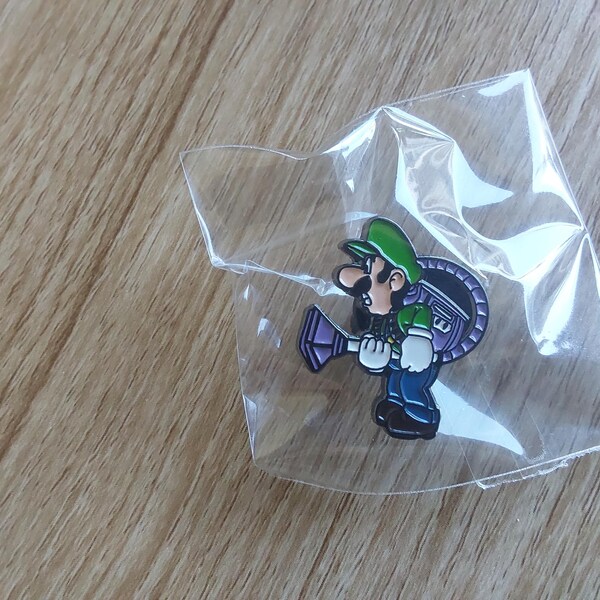 Super Mario Luigi Gaming Enamel Pins Gaming Gift for Him Enamel Pins ...