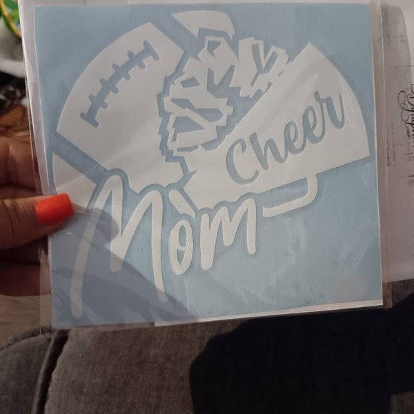 Cheer Vinyl Car Decal / Cheer Decal / Cheer Sticker / Personalized ...