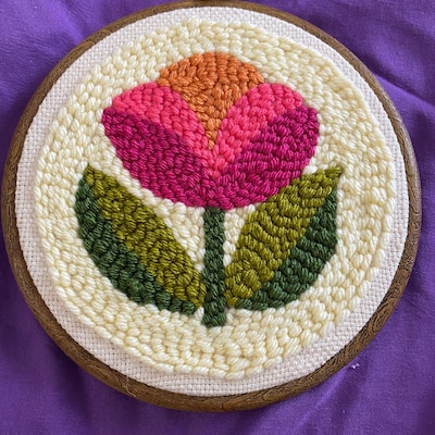 Punch Needle Kit/grateful / Rug Making/ Yarn Craft - Etsy