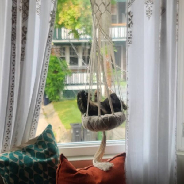 Ramadan Kareem Arabic Calligraphy on Wood With Macramé Hanging. - Etsy