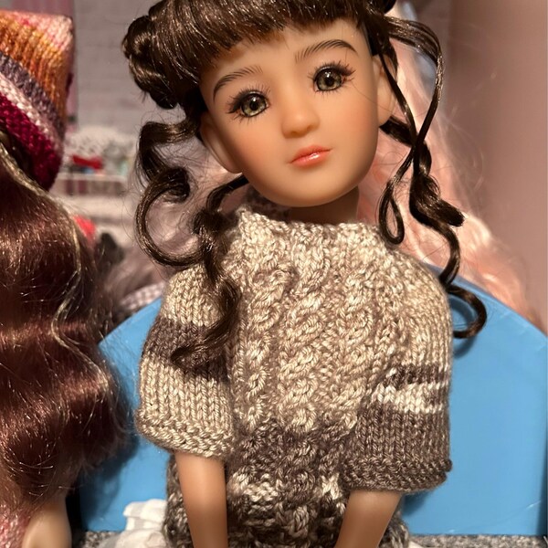 Fatiao New Dollfie Yo-sd 1/6 BJD Dolls Wig 6-7 Inch Milk Platinum - Etsy