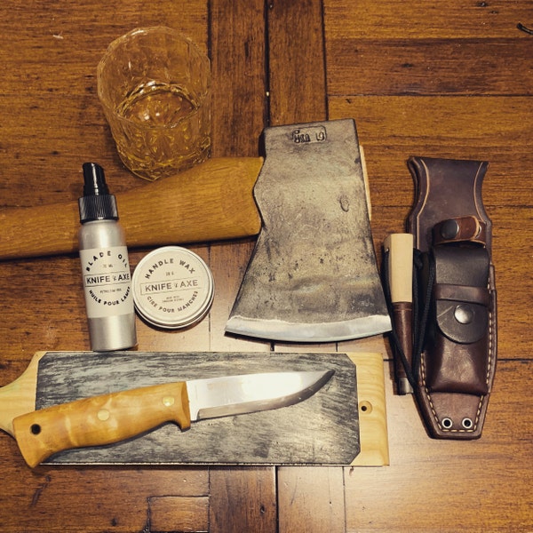 Helle Utvaer Bushcraft Knife Custom Bushcraft Sheath - Etsy