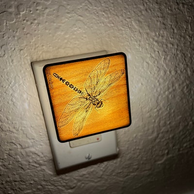 Dragonfly Night-light, Wall Art, Bug, Insect Lamp - Etsy