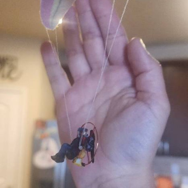 Gift for Paraglider. Paraglider PPG Souvenir, Hanging Ornament ...