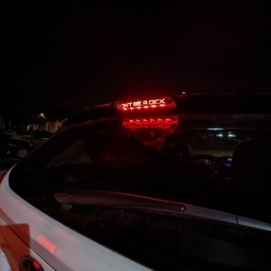 Vinyl Brake Light Decal Matte Black - Etsy